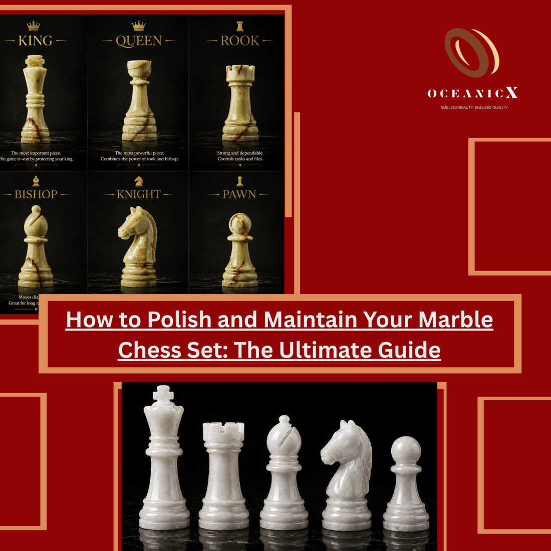 Chess Pieces Names and Moves: Learn How They Work | OceanicX