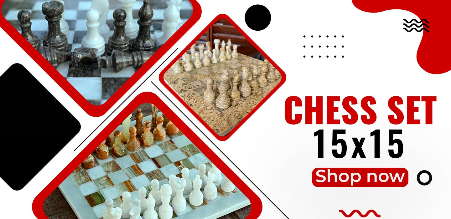 OceanicX | Handcrafted Onyx Marble Chess Sets, boards and pieces
