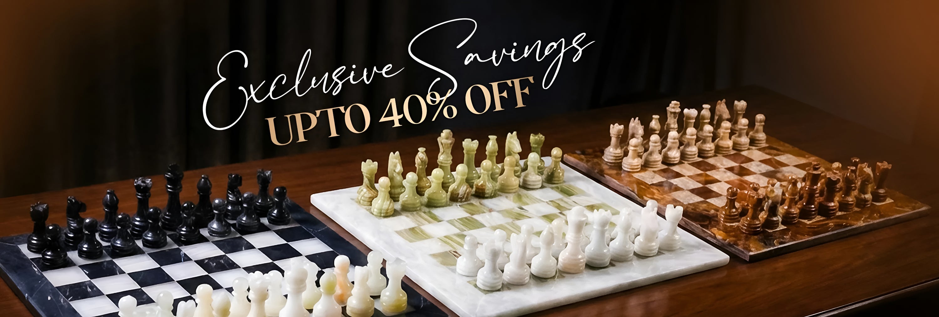 OceanicX | Handcrafted Onyx Marble Chess Sets, boards and pieces